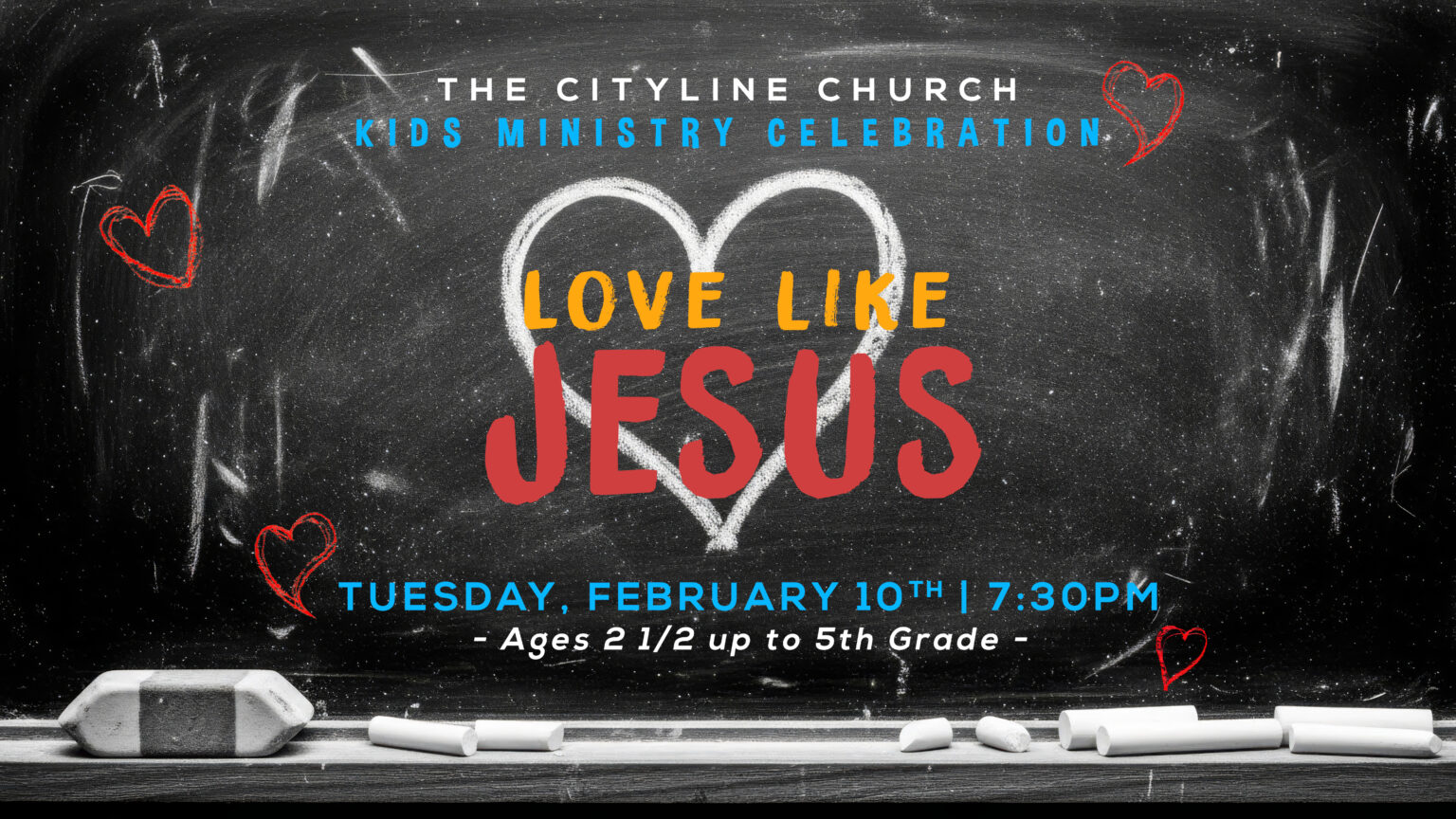 Kids Ministry Event (Age 2 1/2 up to 5th grade) – We are The Cityline ...